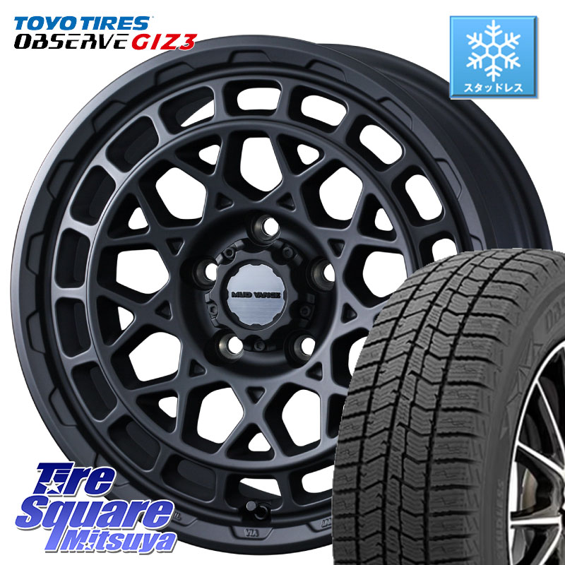 【楽天市場】TOYO OBSERVE GIZ3 オブザーブ ギズ3 2024年製 スタッドレス ミツヤ 225/60R18 WEDS MUDVANCE X TYPE M ホイール 18インチ ...