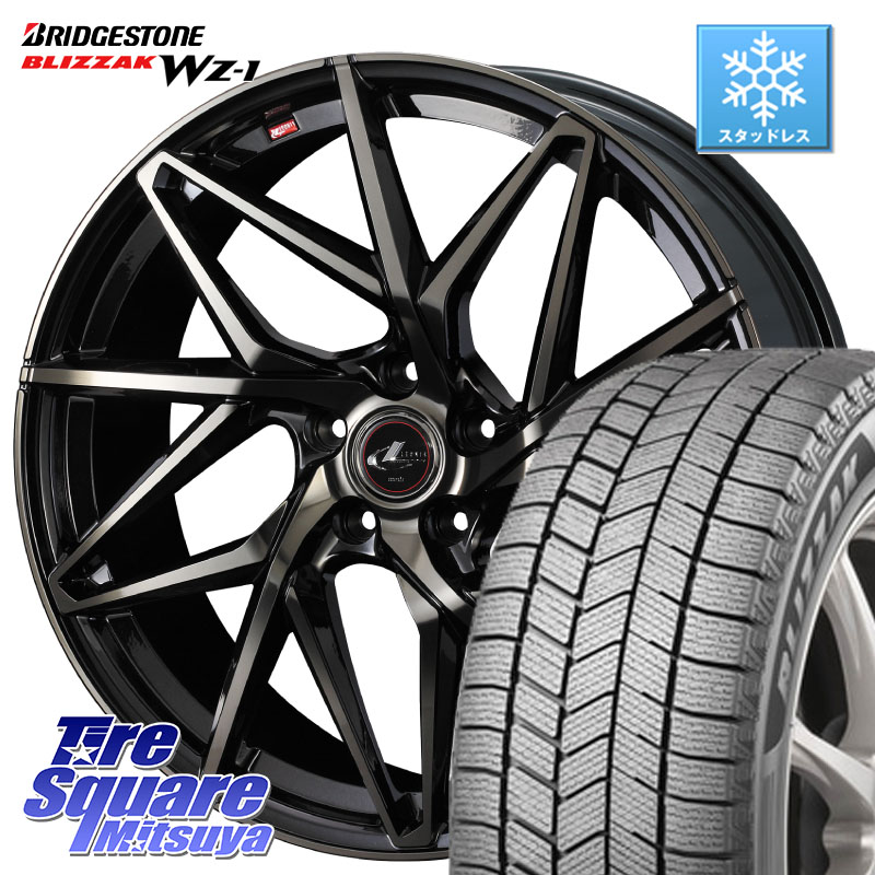 【楽天市場】ブリヂストン BLIZZAK WZ-1 WZ1 2025年製 ブリザック スタッドレス ミツヤ 215/60R17 WEDS ...
