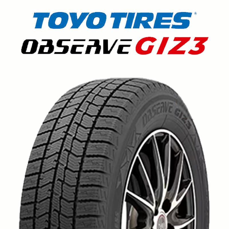 【楽天市場】【取付対象】【2本以上からの販売】TOYO OBSERVE GIZ3 オブザーブ ギズ3 2024年製 スタッドレス ミツヤ 225/50R18 1本価格 タイヤのみ スタッドレス ...