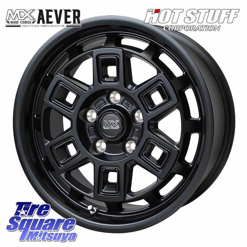 【楽天市場】HotStuff MAD CROSS AEVER アイヴァー ホイール 17インチ 17 X 7.0J +38 5穴 114.3 ...