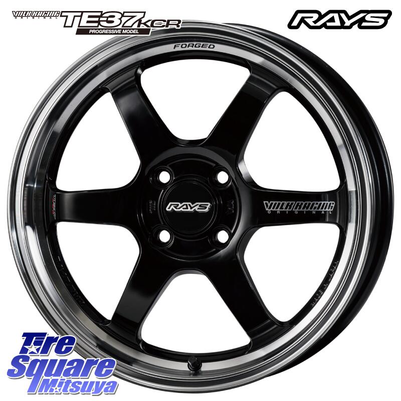 【楽天市場】RAYS 【欠品次回~1月】 VOLK RACING TE37 KCR PROGRESSIVE MODEL KCR ホイール 15インチ 15 X 5.5J +45 4穴 100 ...