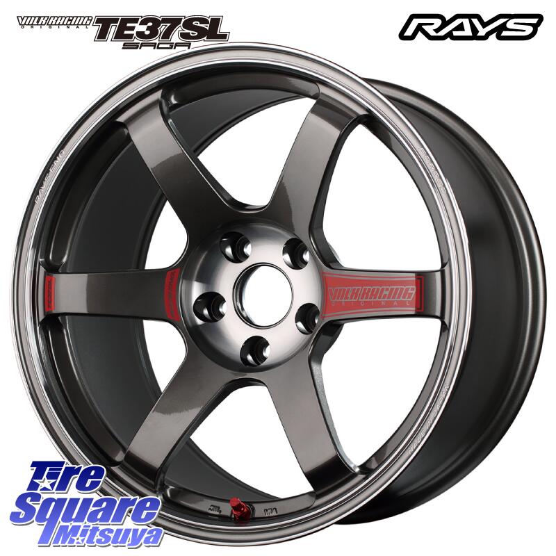 【楽天市場】RAYS 【欠品次回11~12月】 VOLK RACING TE37 SAGA SL TE37 ホイール 18インチ 18 X 8.5J +45 5穴 114.3 ブリヂストン ...