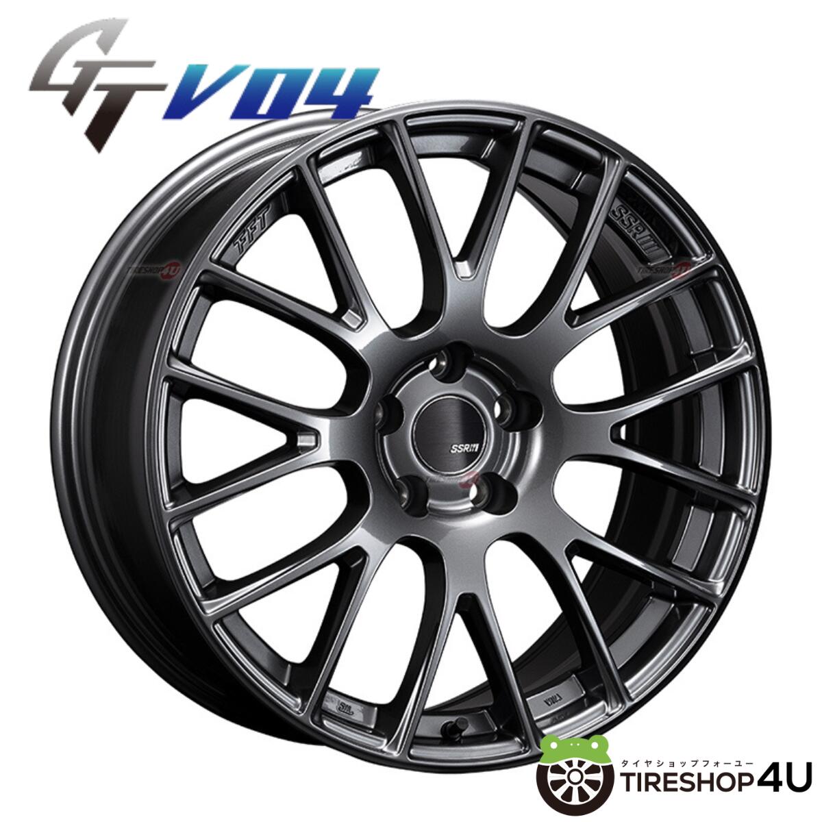 【楽天市場】【最大2000円OFF】TANABE SSR GTV04 19x8.5J 5/114.3 +45 HUB73Φ メタリックグレーエスエスアール タナベ新品アルミホイール1本価格 ...