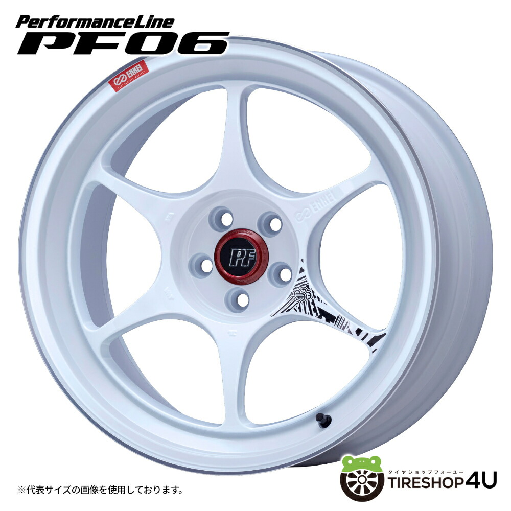 【楽天市場】【最大P10倍】17インチ ENKEI Performance Line PF06 17x9.5J 5/114.3 +22 ...