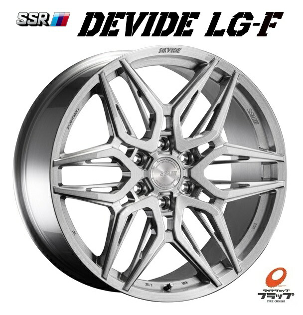 【楽天市場】【取り寄せ品】 送料無料 ホイールのみ 4本セット 鍛造 FORGED SSR DEVIDE LG-F ディバイド エルジーエフ ...