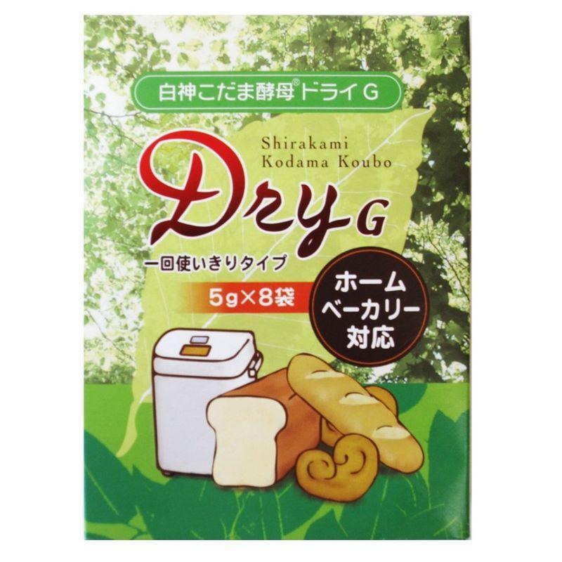 【楽天市場】パイオニア企画 白神こだま酵母ドライG 40g (5g×8袋) × 4個 ホームベーカリー 【送料無料】：TITIBUYA