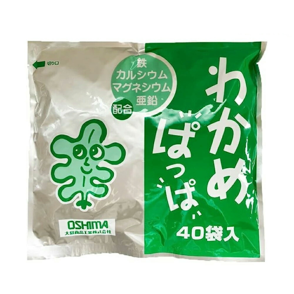 【楽天市場】大島食品 わかめぱっぱ 40袋：TITIBUYA