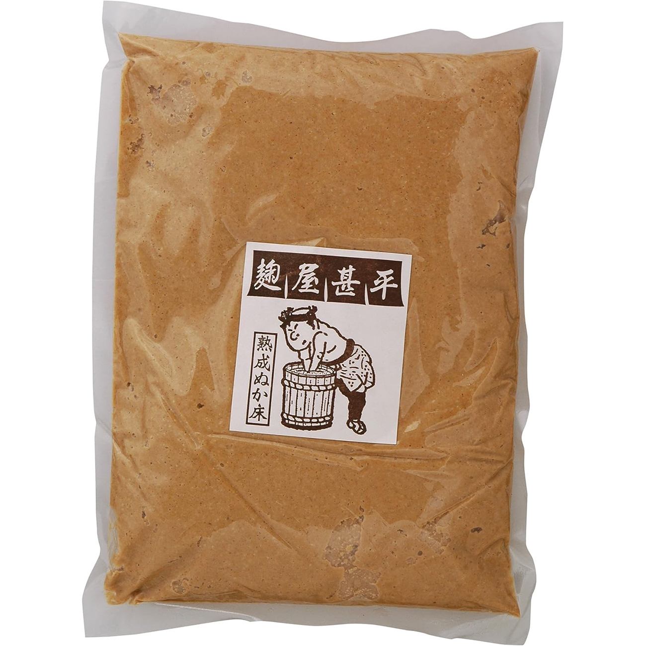 【楽天市場】麹屋甚平 熟成ぬか床 1kg 米ぬか 送料無料 (マルアイ)：TITIBUYA