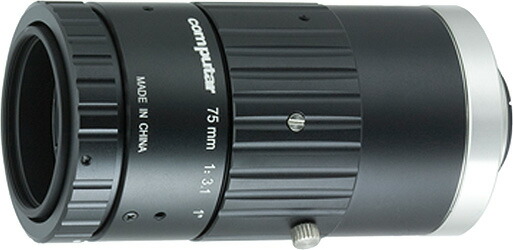 【楽天市場】CCTVレンズ CBC(computar) V7531-MPZ 1"型用高解像度レンズ 焦点距離 75mm 20メガ C ...