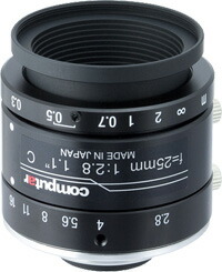 【楽天市場】CCTVレンズ CBC(computar) V2528-MPY 1.1"型用高解像度レンズ 焦点距離 25mm 12メガ C-mount：エムワンチヨトク