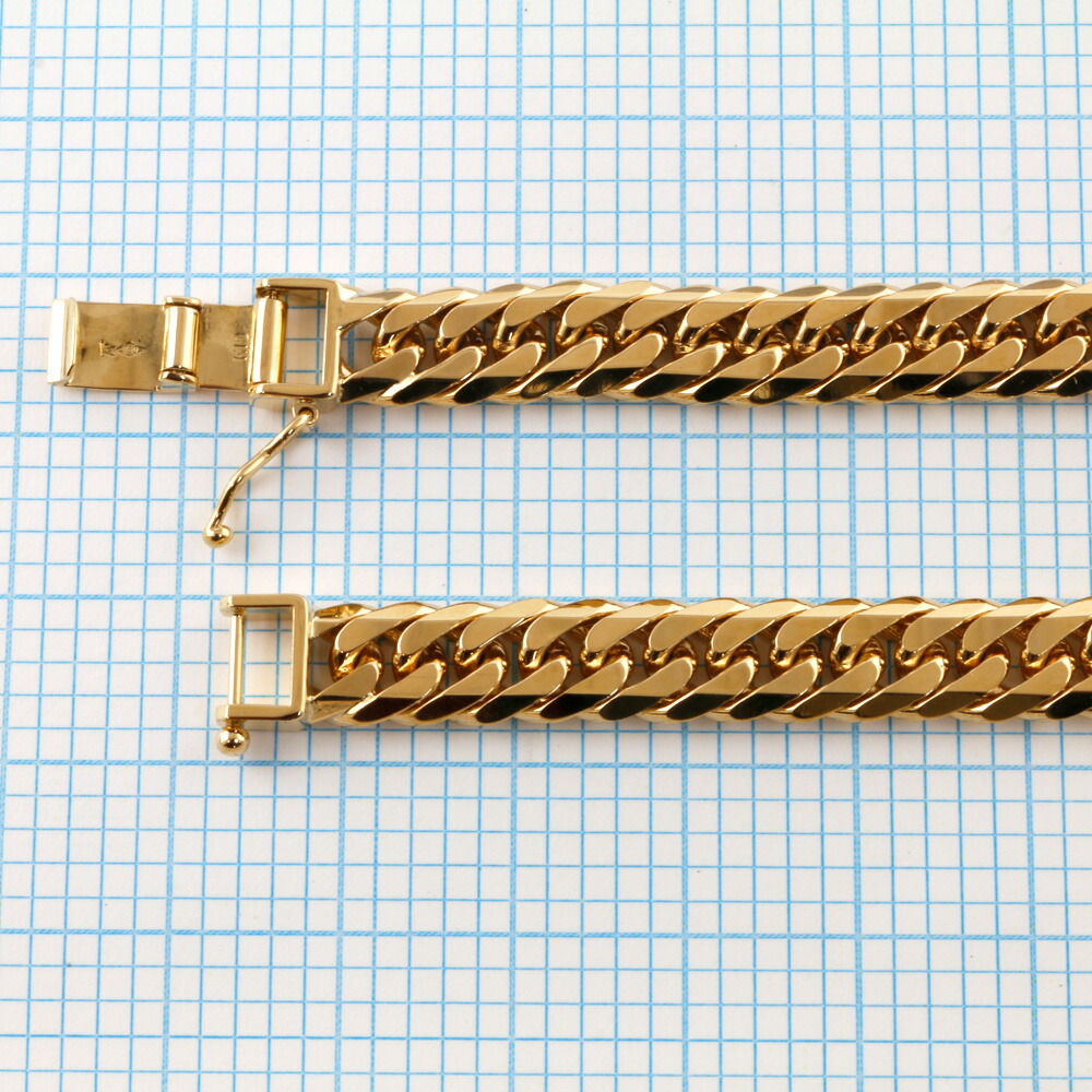 【楽天市場】【送料無料】【中古】 K18 ブレスレット 喜平 キヘイ 6面 6DCW 18cm 30g前後 留め具中折れ式 18金 K18ゴールド ゴールド レディース メンズ おしゃれ ...