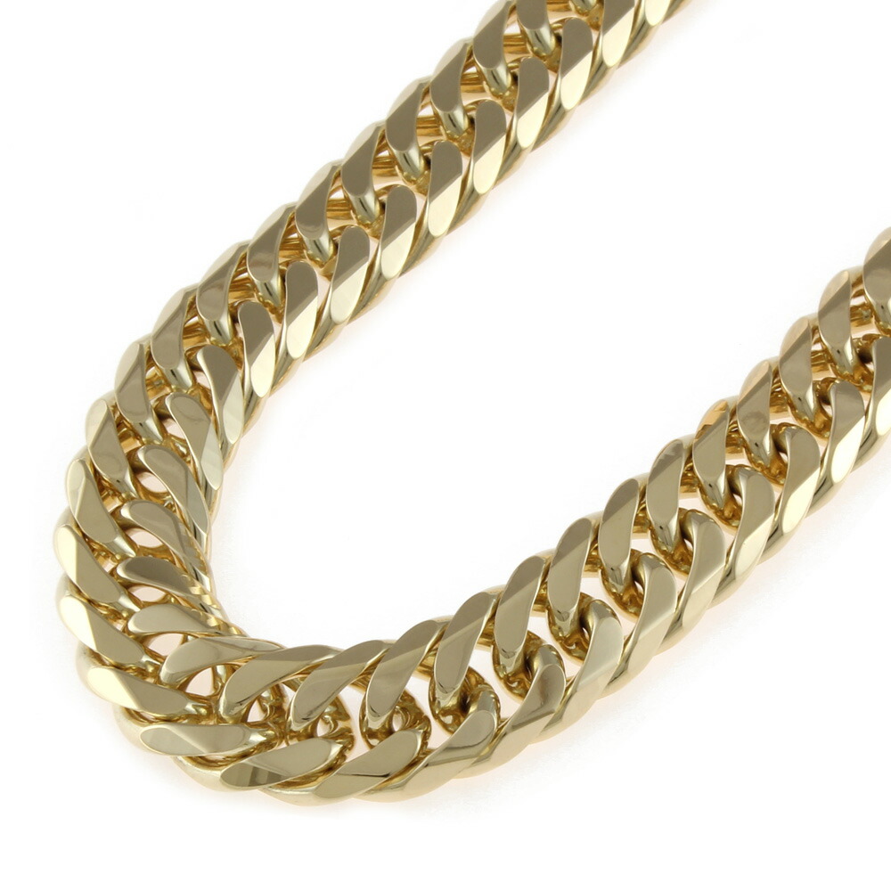 【楽天市場】【送料無料】【新品】 K18 ネックレスチェーン 喜平 キヘイ 約200.9g 6面ダブル 6DCW 61cm 留め具中折れ式 ゴールド メンズ おしゃれ かっこいい おすすめ ...