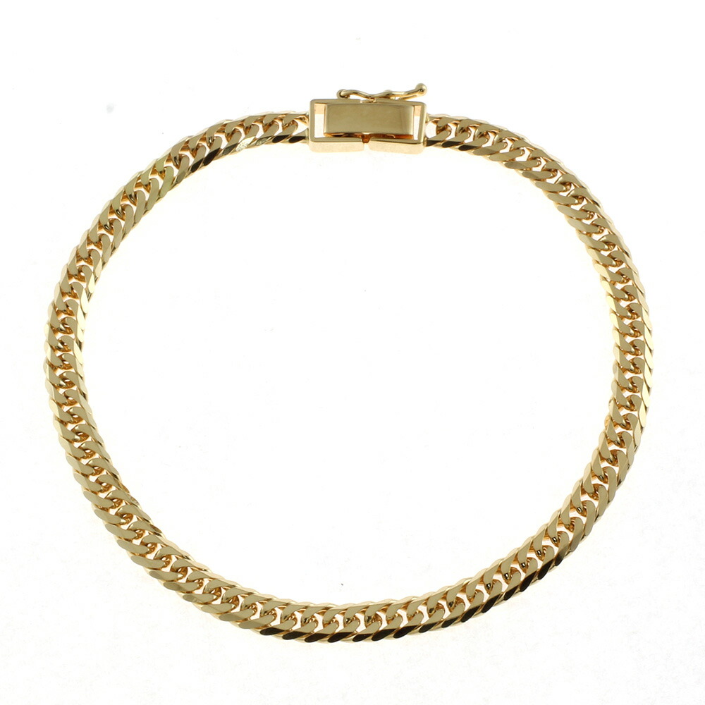 【楽天市場】喜平 ブレスレット 6面ダブル 6DCW 18cm 約10g 留め具 中折れ式 18金 K18ゴールド 喜平ブレスレット レディース メンズ K18ブレスレット 18金ブレスレット ...