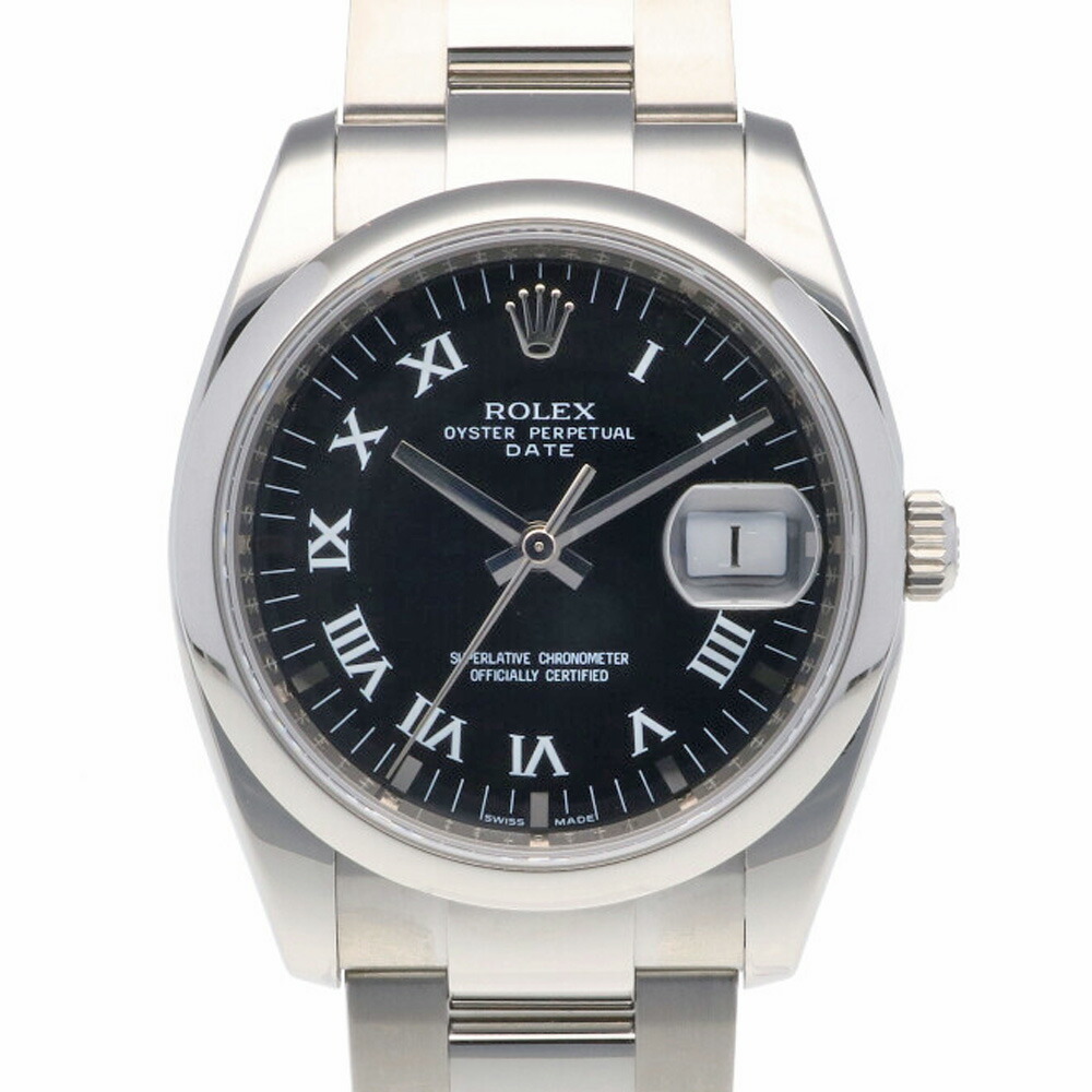 【楽天市場】ロレックス ROLEX デイト オイスターパーペチュアル 腕時計 ステンレススチール 115200 メンズ 中古：R＆K リサイクルキング