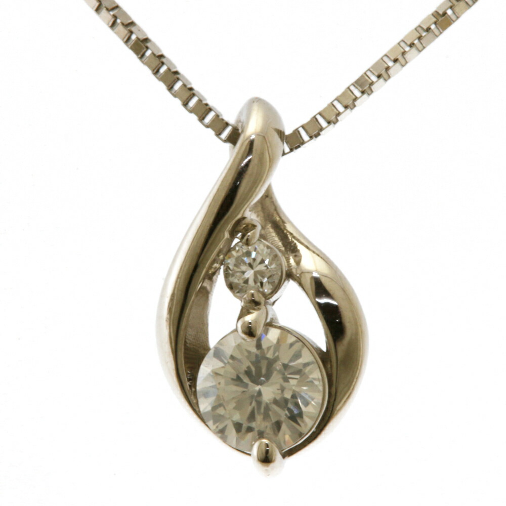 【楽天市場】ネックレス Pt850 Pt900 プラチナ ダイヤモンド 0.15ct ダイヤモンド 0.02ct レディース 中古：R＆K リサイクルキング