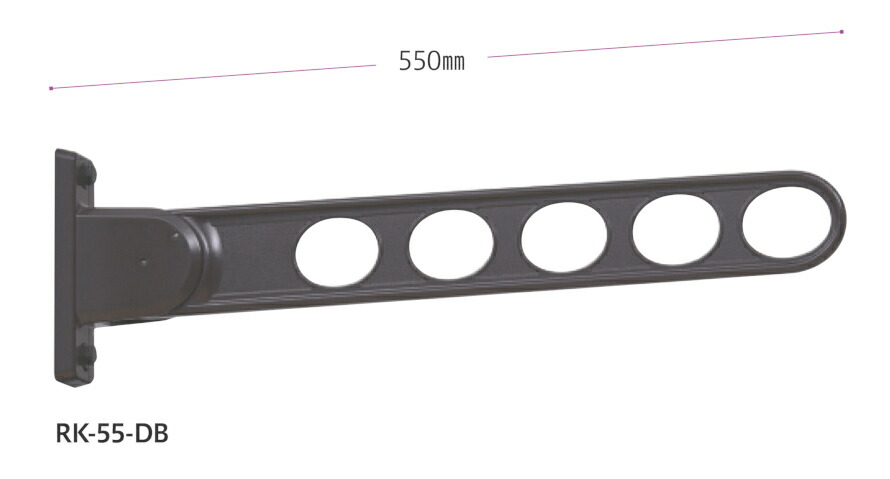 【楽天市場】＜P5倍!!6/27(1:59)まで＞【送料無料】川口技研 [ RK-55-BL 1箱(2本入) / ブラック ] 窓壁用 ホス ...