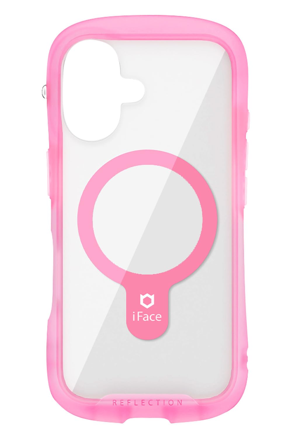 【楽天市場】iFace MagSafe 対応 Reflection Neo iPhone 16 ケース MagSynq クリア 強化ガラス(クリアピンク)【アイフェイス アイフォン16 用 ...