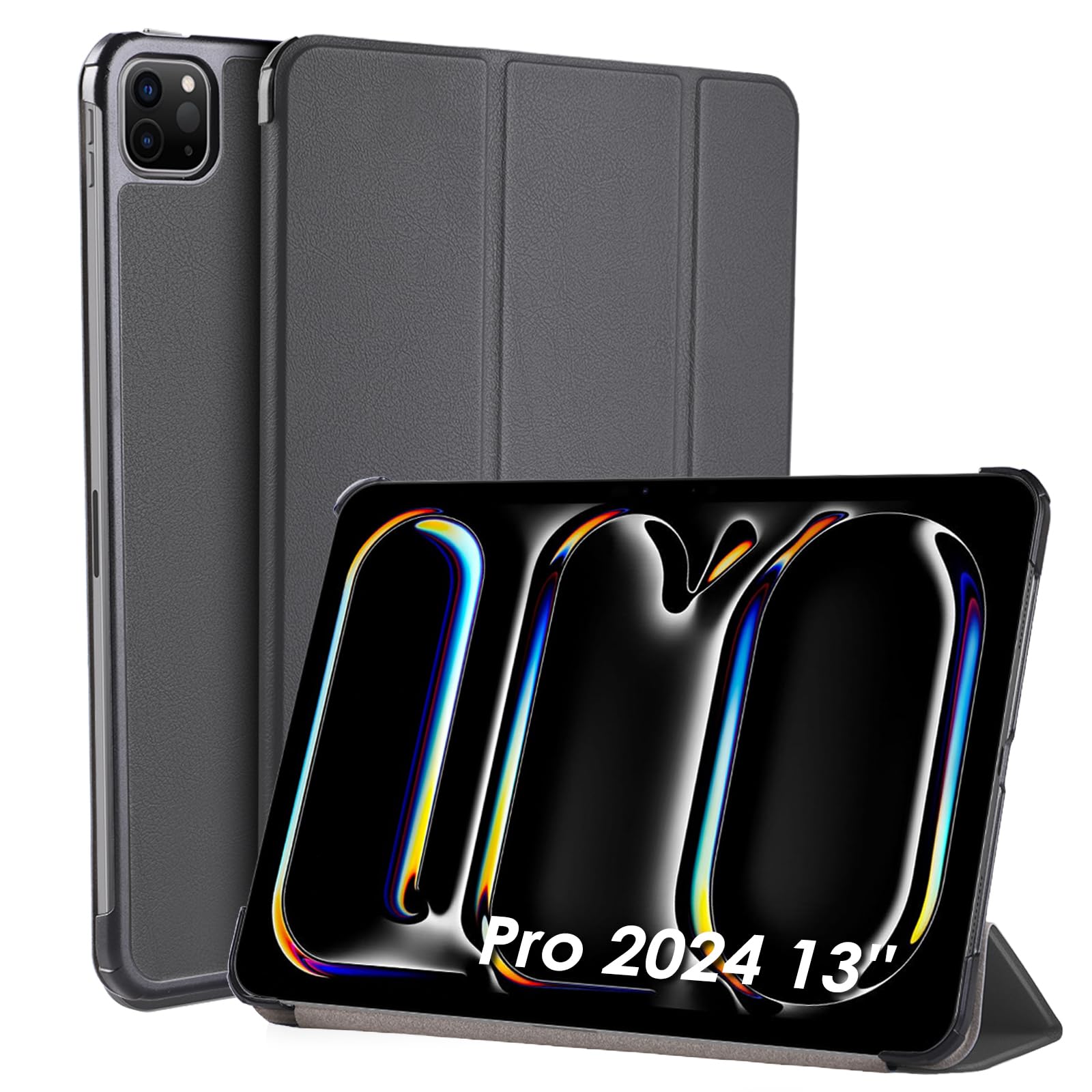 【楽天市場】WD&CD iPad Pro 2024 13インチ 対応 タブレットケース iPad Pro 2024 13 対応 タブレットカバー 薄型 耐衝撃 オートスリープ機能 肌感レザー ...