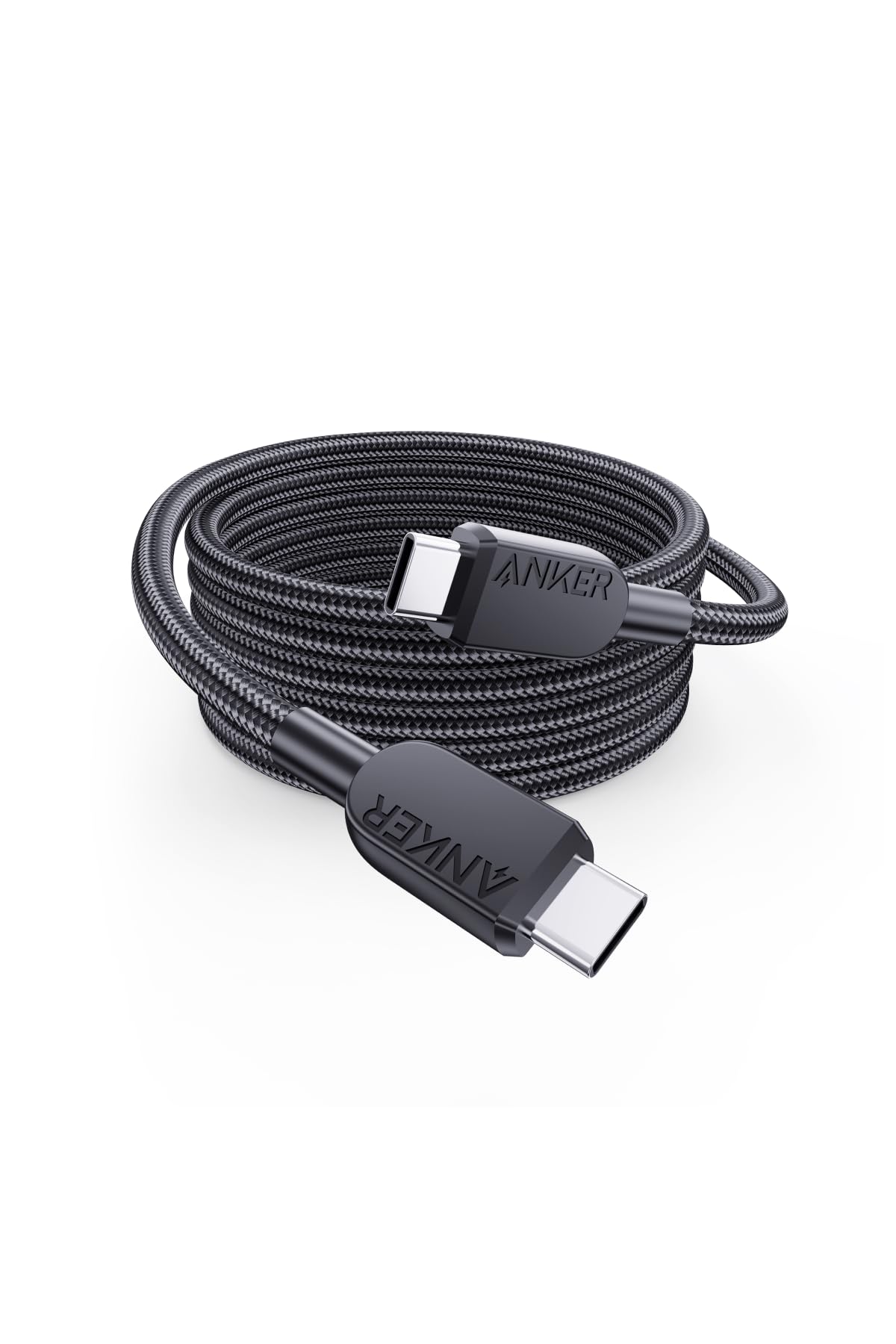 【楽天市場】Anker USB-C & USB-C ケーブル (高耐久ナイロン) 1.8m ブラック 240W Galaxy iPad Pro/Air MacBook Pro/Air 各種対応 ...