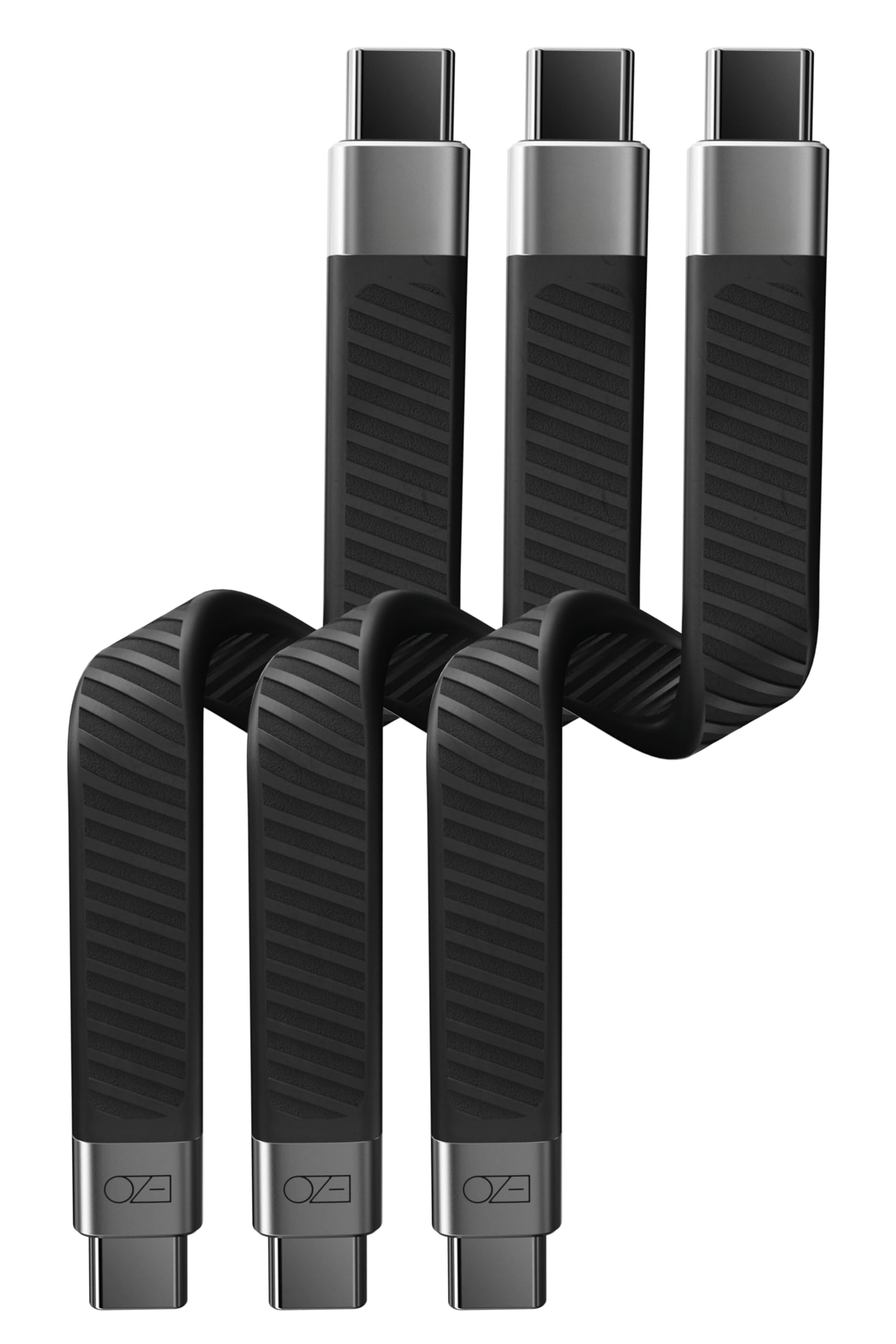 【楽天市場】Ezo® Flex USB-C to USB-C 短いケーブル 13.5cm 平形 高速データ転送20Gbps 高速PD充電 ...