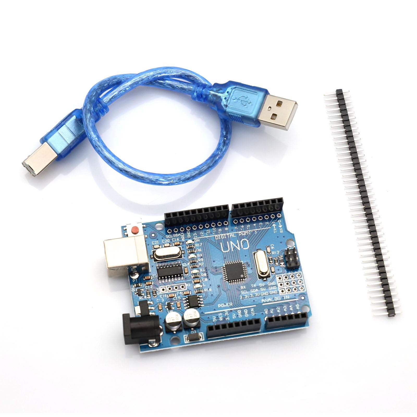 【楽天市場】ruizhi Uno R3 Atmega328p Atmega328p Atmega16u2 Usbケーブル 開発ボード