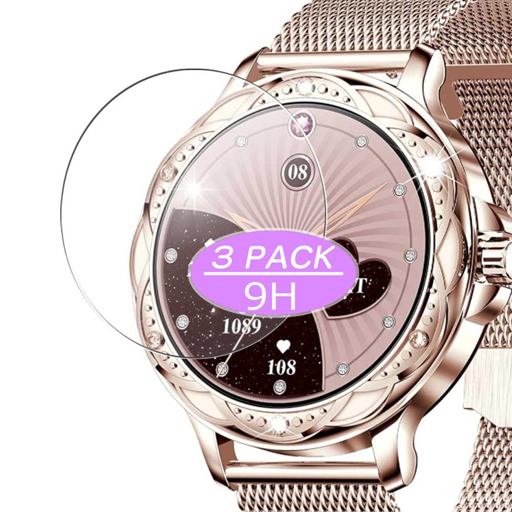 【楽天市場】3枚 VacFun ガラスフィルム ， Fsdibst CF12 1.2インチ スマートウォッチ smartwatch 向けの ...