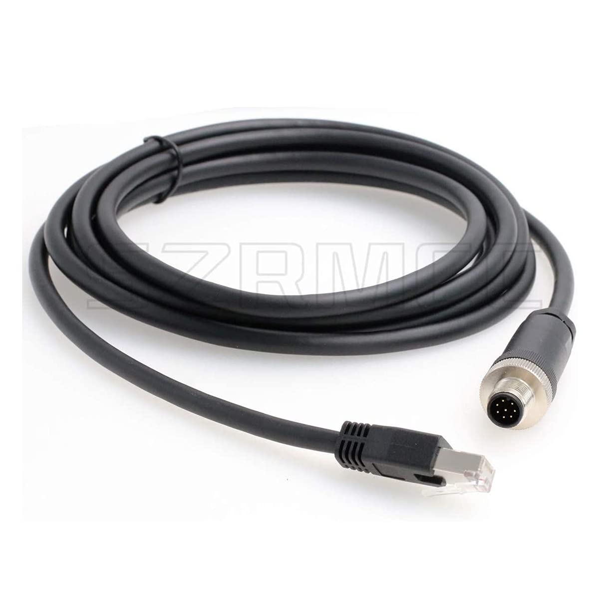 【楽天市場】SZRMCC M128位置Aコードオス-RJ45ギガビットイーサネットCat-6シールドケーブル（コグネックス産業用カメラ用 ...