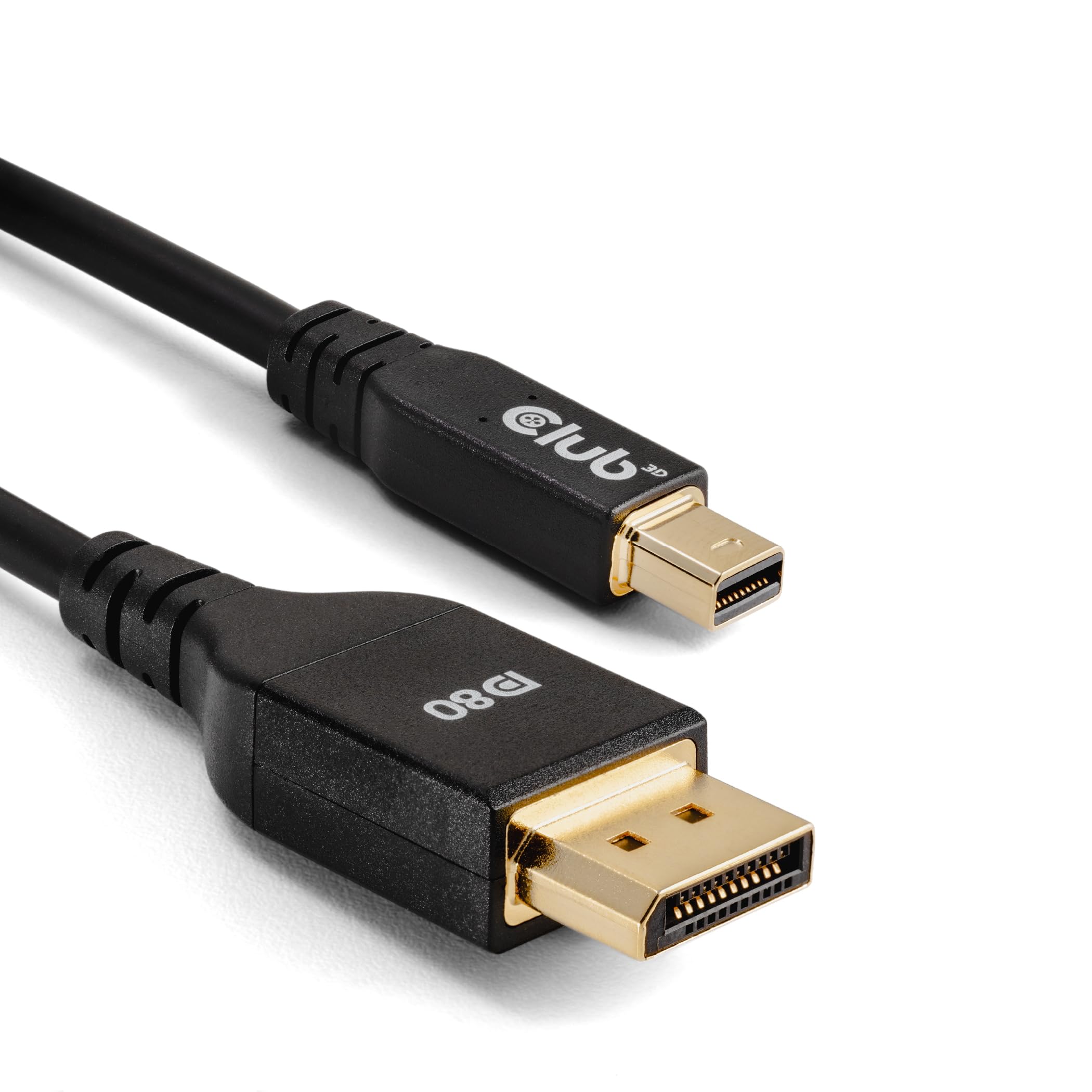 【楽天市場】Club 3D Mini DisplayPort 2.1 to DisplayPort 2.1 双方向 80Gbps ...