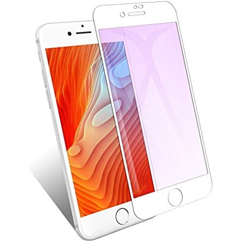 【楽天市場】【ブルーライトカット】 iPhone 8 / iPhone7 ガラスフィルム 液晶保護フィルム 3D Touch対応 指紋低減 飛散防止 高透過率 硬度9H 気泡ゼロ 貼り付け簡単 ...