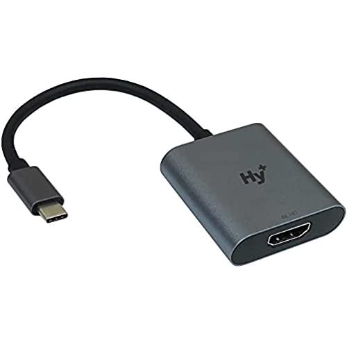 【楽天市場】Hy+ Type-C to HDMI 変換アダプター HY-TCHD8 4K映像対応(Xperia5ii Xperia1ii AQUOS R5G arrows 5G Galaxy ...