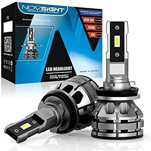 【楽天市場】NOVSIGHT ledヘッドライト H8/H9/H11/H16(国産車対応) 高輝度 15000LM(7500LM×2) 80W ...