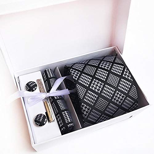 【楽天市場】Outry ネクタイ ピン カフス ボタン チーフ 5点セット ボックス 入り 結婚式 二次会 パーティー クリスマスギフト 20 ...