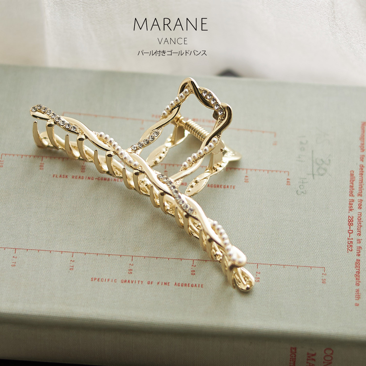 【楽天市場】パール付きゴールドバンス【marane マレーネ】tocco closet(トッコクローゼット) ゴールド：tocco