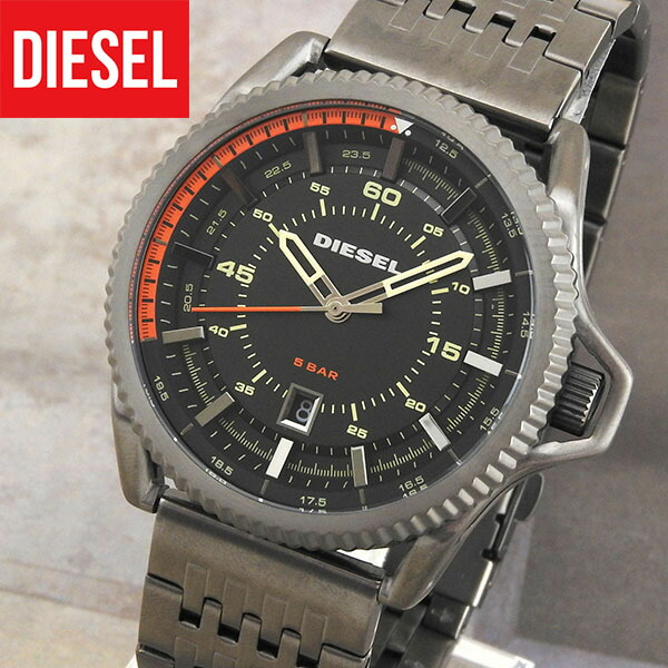 【楽天市場】DIESEL ディーゼル Rollcage ロールゲージ DZ1719 海外モデル メンズ 腕時計 ウォッチ メタル バンド ...