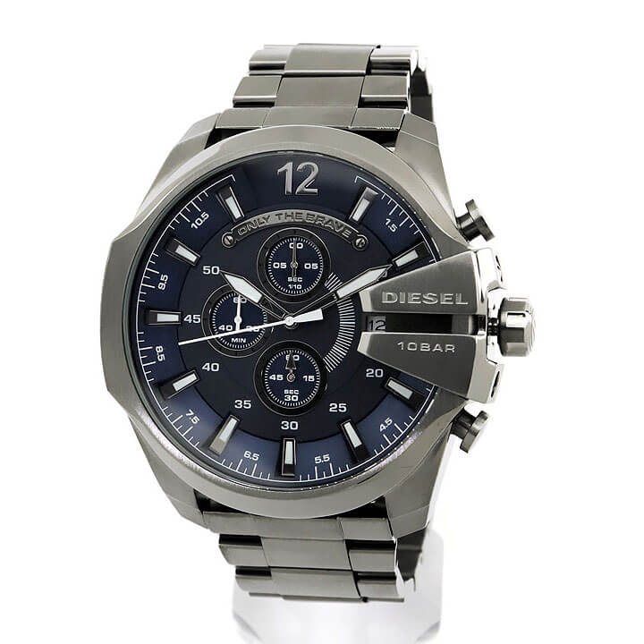 【楽天市場】DIESEL ディーゼル 時計 おしゃれ ブランド メガチーフ MEGA CHIEF DZ4329 海外モデル メンズ 腕時計 ...