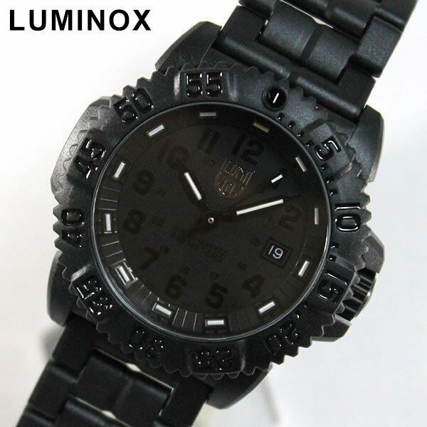 【楽天市場】LUMINOX ルミノックス Navy SEALs ネイビーシールズ 3052.BO 3052BO Blackout ブラック ...