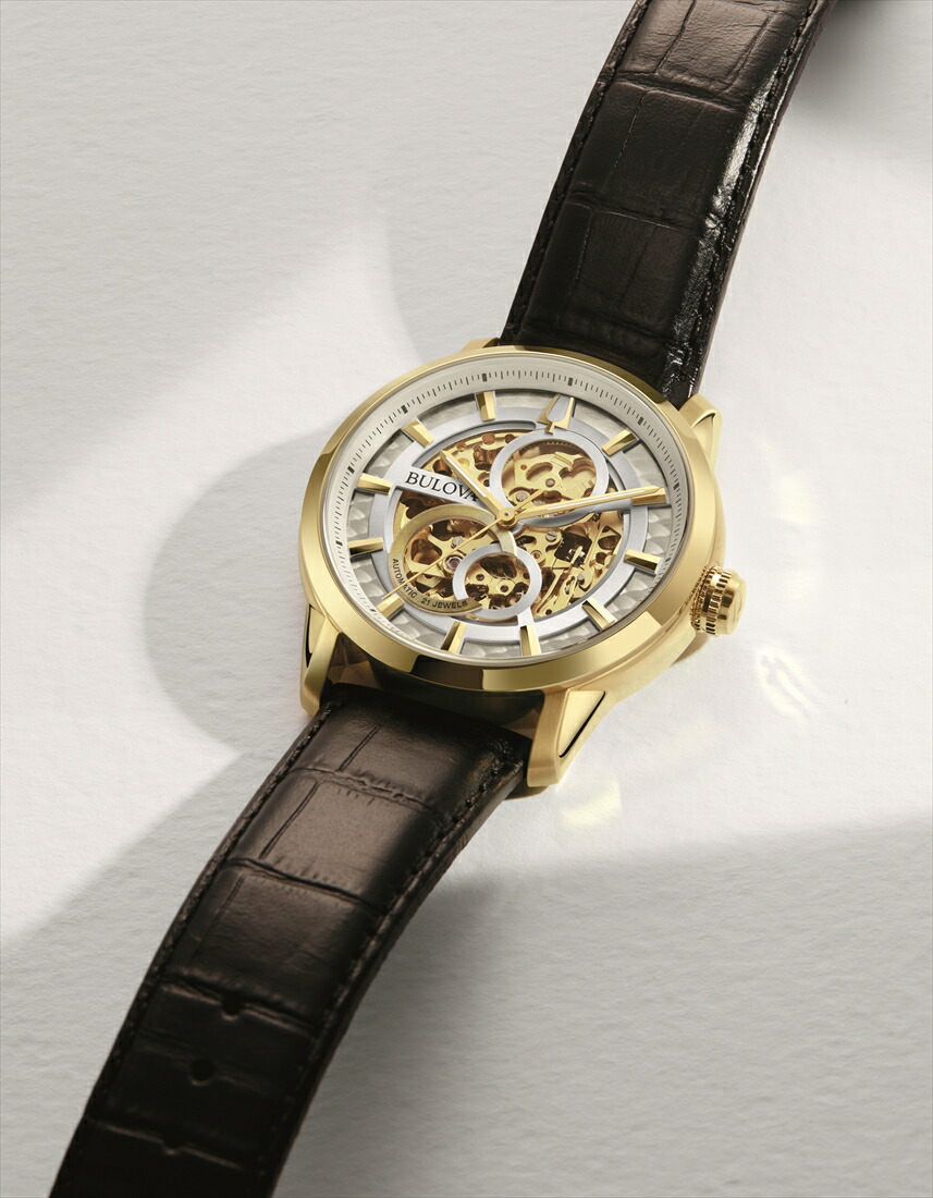 【楽天市場】【7/31までサマーキャンペーン】 ブローバ BULOVA 97A138 クラシック サットン オートマチック 国内正規品 腕時計 ...