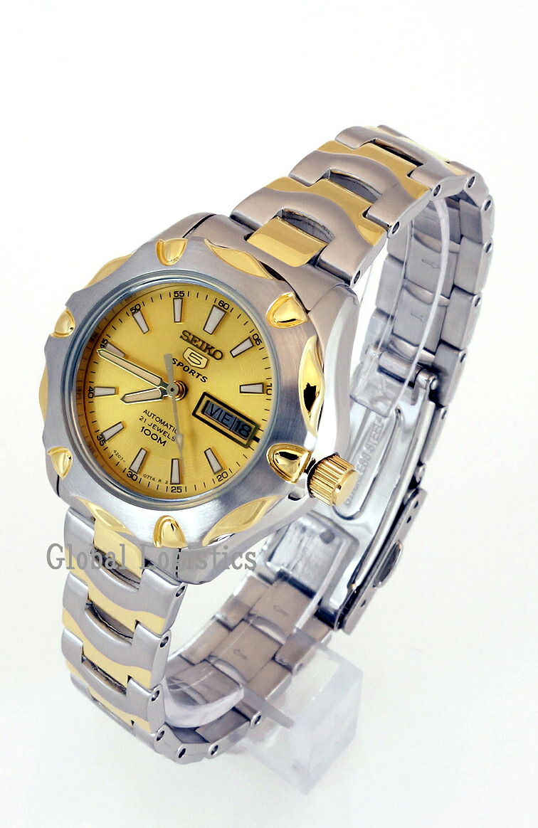 【楽天市場】[10年保証] SEIKO 5 SYMJ46K1 スポーツ 100m防水 自動巻き 希少海外モデル ：時計屋さん ロジスティックス