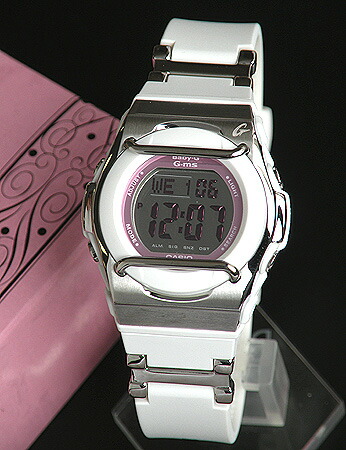 【楽天市場】CASIOカシオBaby-GベビーG ベイビージー【G-ms】MSG-163C-7ホワイト海外 SWEET POISON 専用 ...
