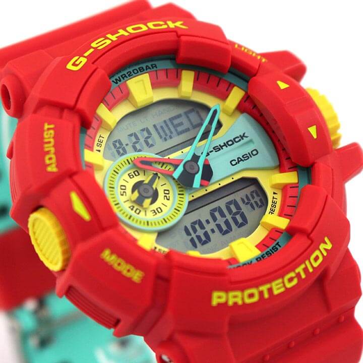 【楽天市場】CASIO カシオ G-SHOCK Gショック ジーショック Breezy Rasta Color ブリージー・ラスタカラー GA ...