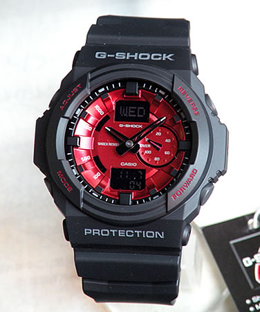 【楽天市場】CASIO カシオ G-SHOCK Gショック ジーショック アナログ メンズ 腕時計 防水時計GA-150MF-1A 海外モデル ...