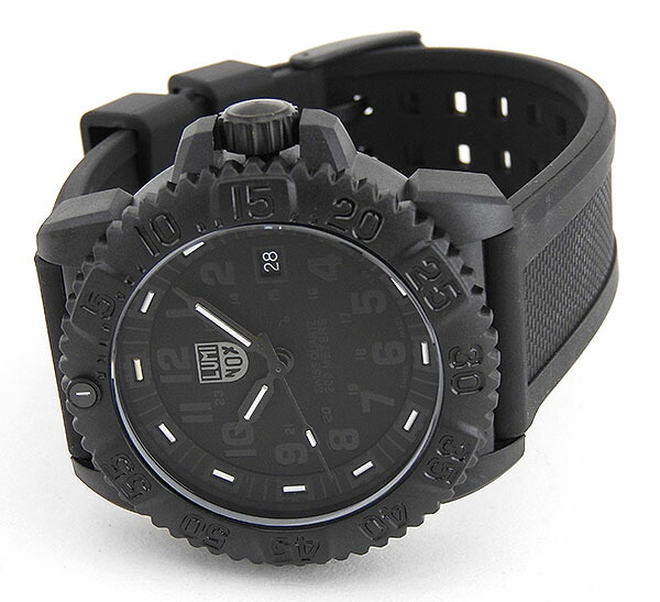 【楽天市場】LUMINOX ルミノックス カラーマークシリーズ 3051blackout T25表記 ブラックアウト 3050シリーズ ...