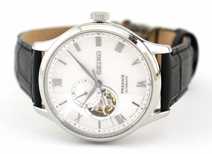 【楽天市場】SEIKO セイコー PRESAGE プレザージュ SARY095 メンズ 腕時計 レザー 革ベルト 機械式 メカニカル 手巻き ...