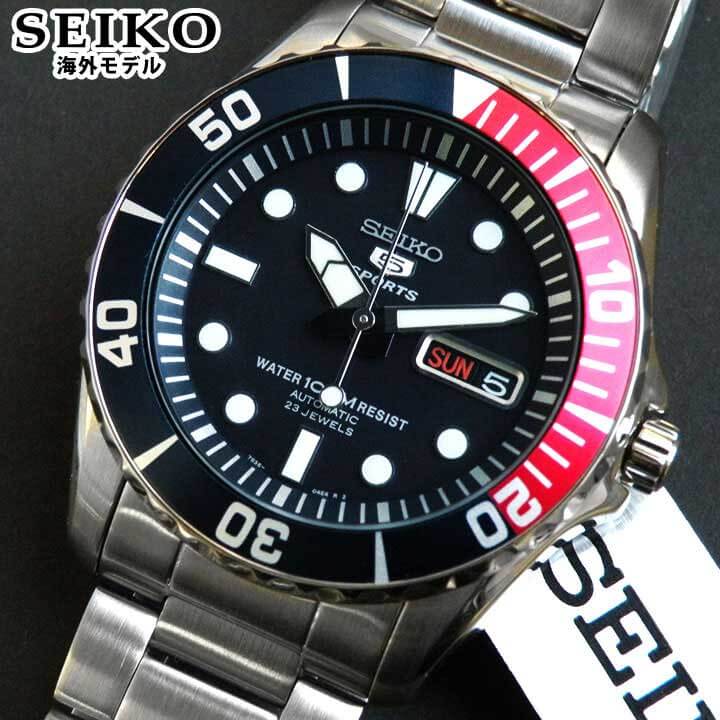 【楽天市場】SEIKO セイコー 逆輸入 海外モデル SEIKO5 ファイブスポーツ SNZF15K1 メンズ 腕時計 メタル カレンダー ...