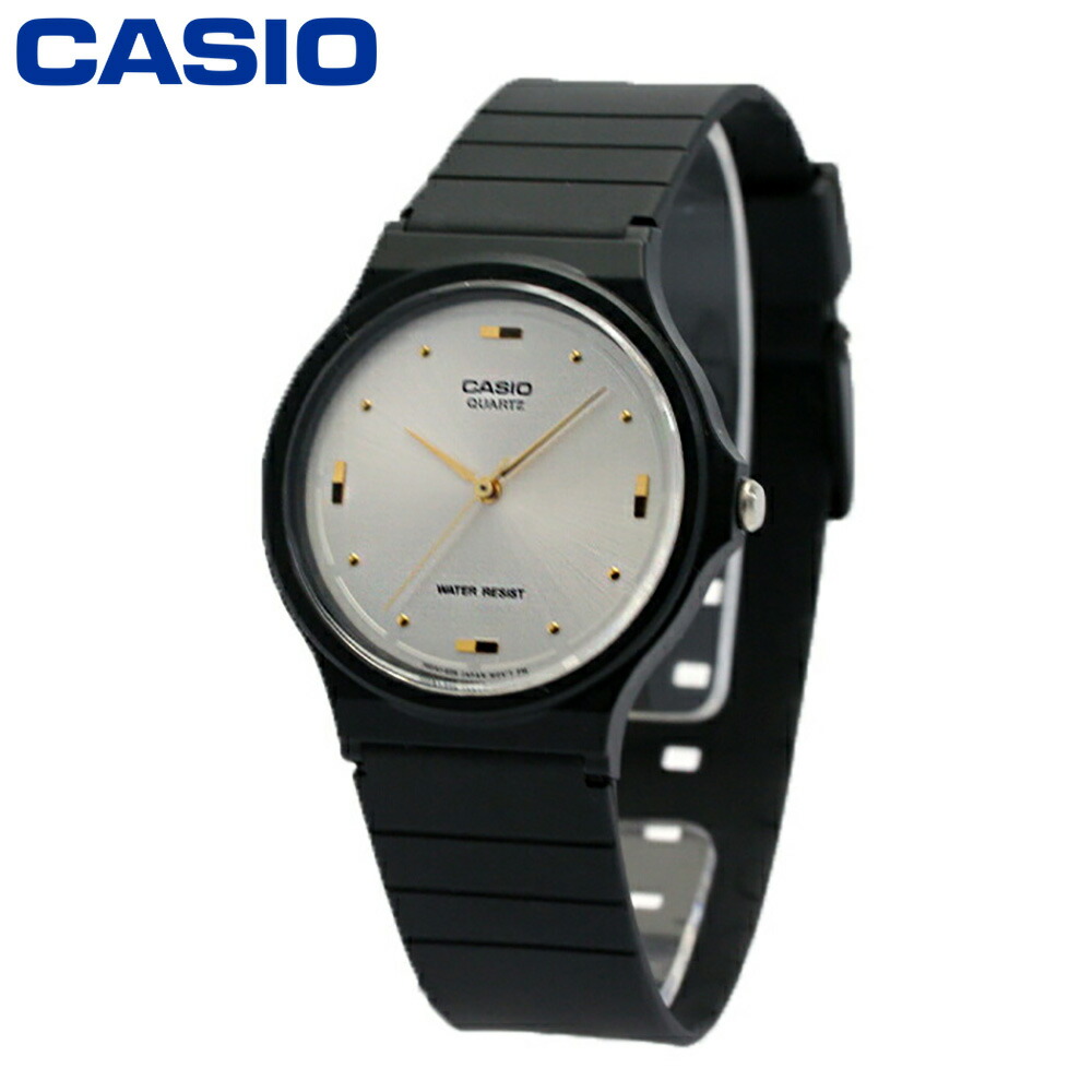 【楽天市場】CASIO QUARTZ カシオクオーツMQ-76-7A1 レディース 腕時計 時計 メンズ 男女兼用 樹脂 ブラック シルバープレゼント ギフト 1年保証 送料無料：時計倉庫TOKIA