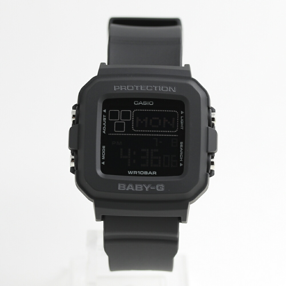 【楽天市場】CASIO Baby-G BGD-10-1 BGD-10 Series ワントーン アニメーション 腕時計 プレゼント ギフト 1年保証 送料無料：時計倉庫TOKIA