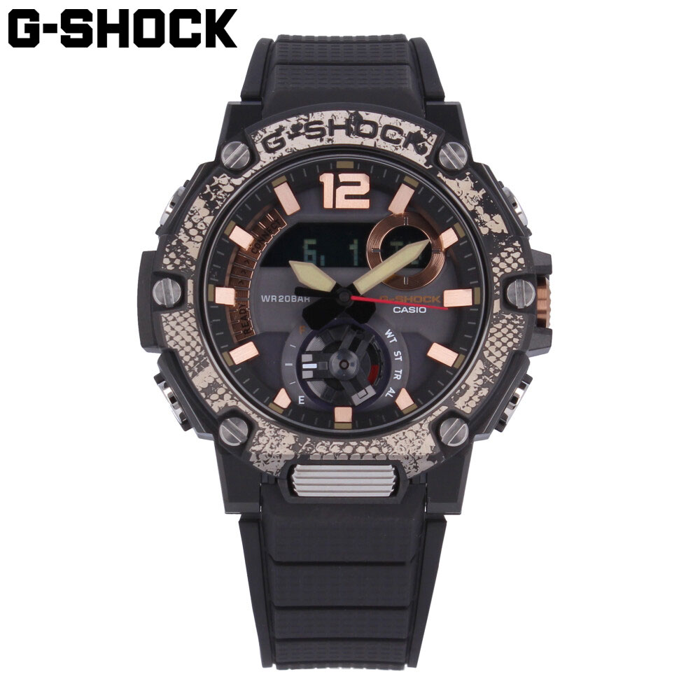 【楽天市場】CASIO カシオ G-SHOCK ジーショック Gショック Gスチール WILDLIFE PROMISING GST-B300腕 ...