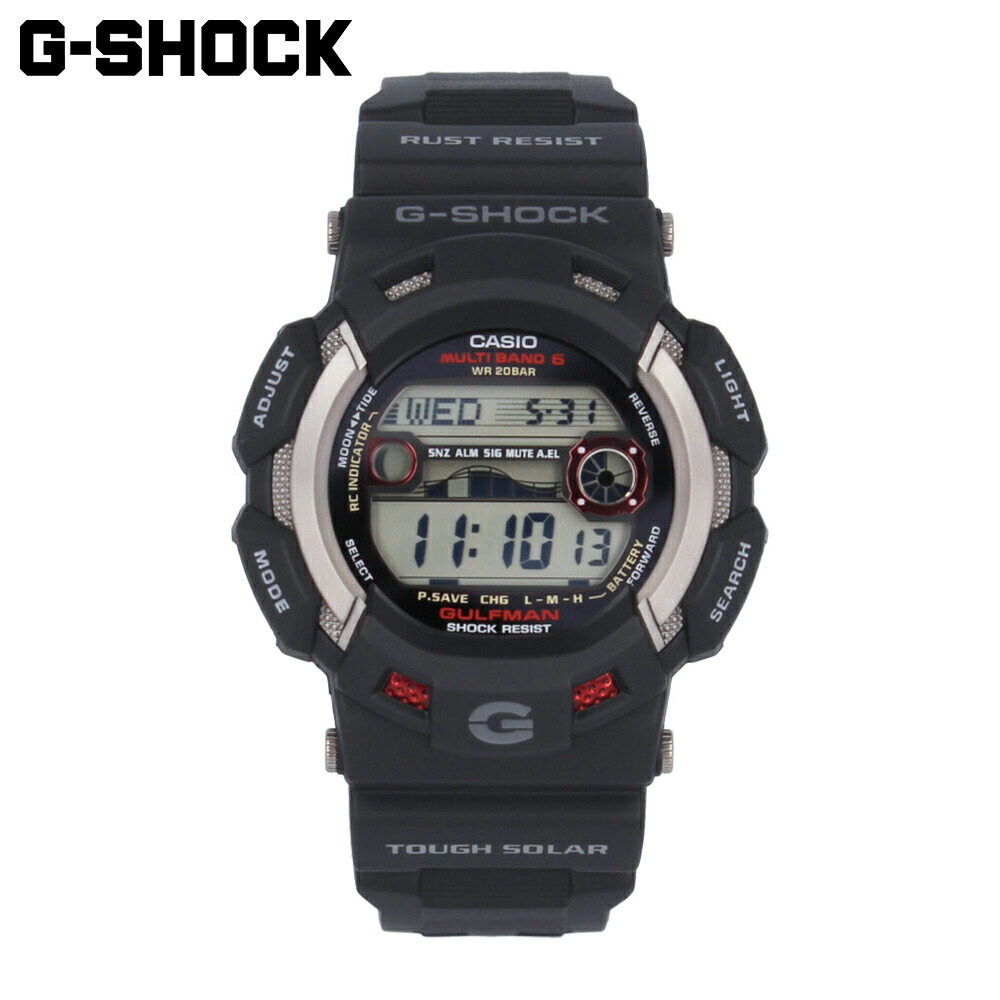 【楽天市場】CASIO カシオ G-SHOCK ジーショック Gショック MASTER OF G SEA GULFMAN ガルフマン腕時計 ...