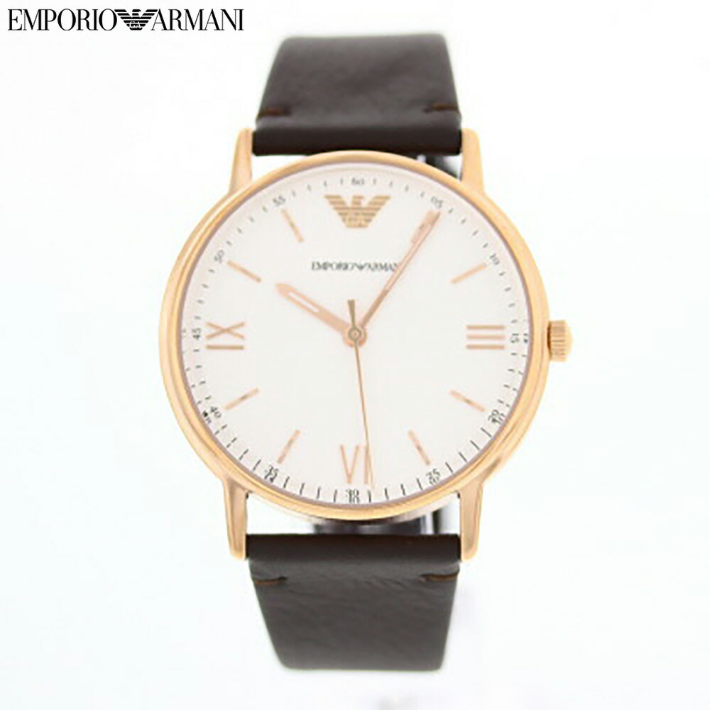 【楽天市場】EMPORIO ARMANI エンポリオアルマーニ腕時計 時計 メンズ 男性 アナログ クオーツ 電池 3針 シンプル KAPPA ...