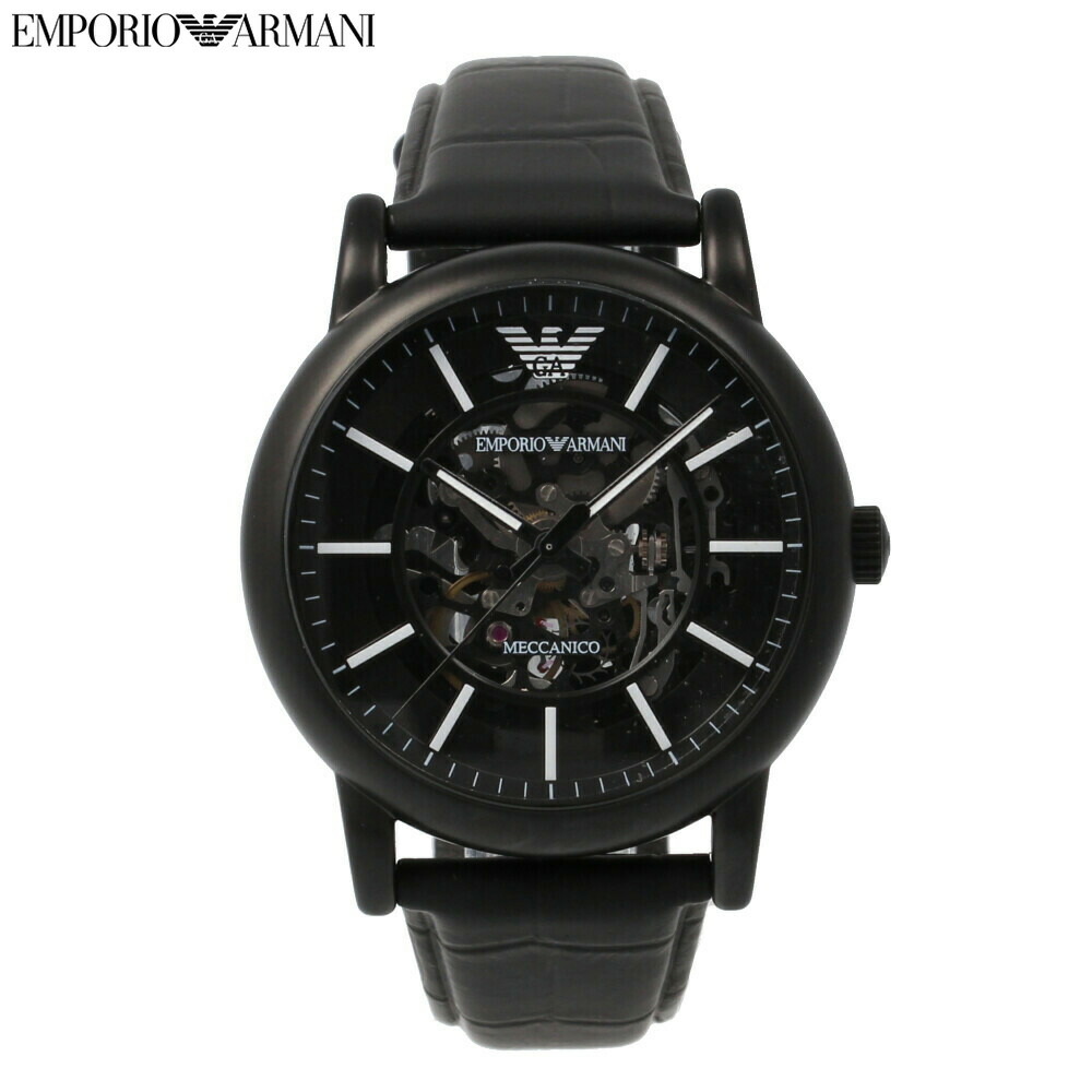 【楽天市場】EMPORIO ARMANI エンポリオアルマーニ 腕時計 時計 メンズ 男性 アナログ 機械式 自動巻き オートマティック ...